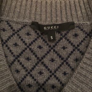 Gucci | Sweaters | Gucci Diamond Pattern Sweater | Poshmark